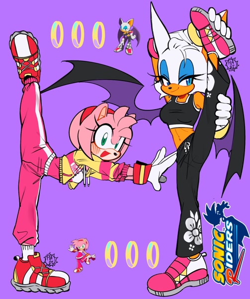 Amy Rose Sonic Riders