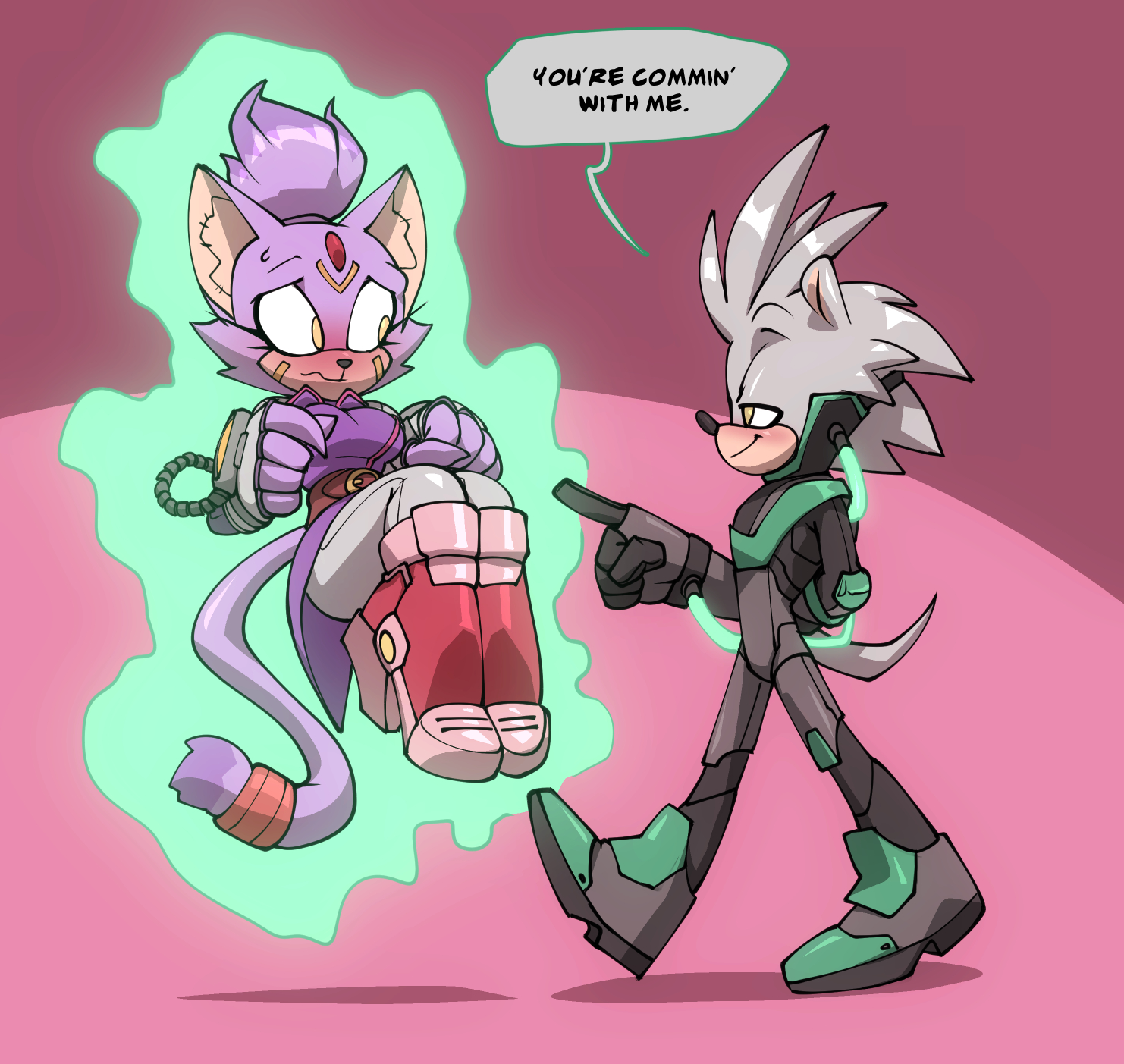 1314 Safe Artist Bigdad Blaze The Cat Silver The Hedgehog