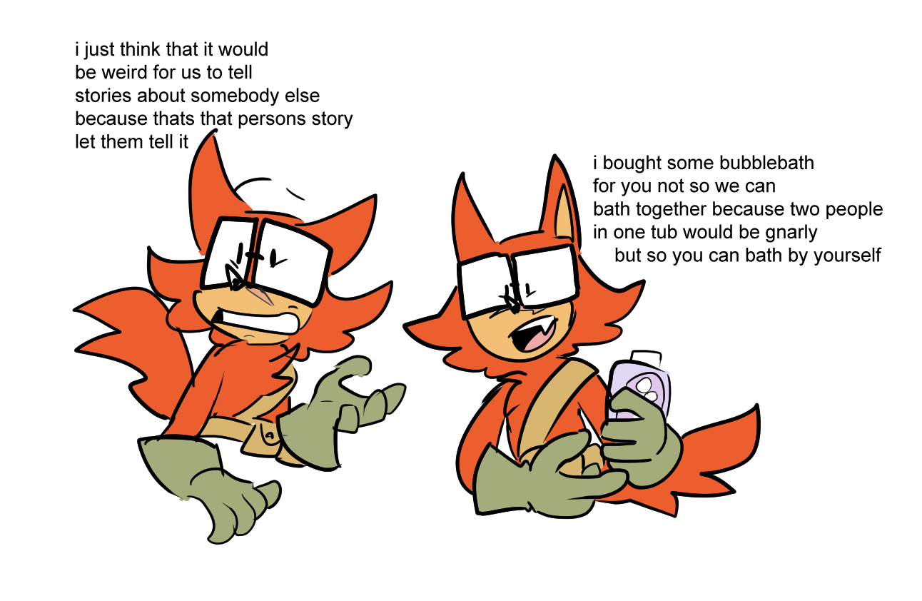 #5113 - safe, artist:noeggets, gadget the wolf, wolf, sonic forces, bottle, dialogue, holding ...