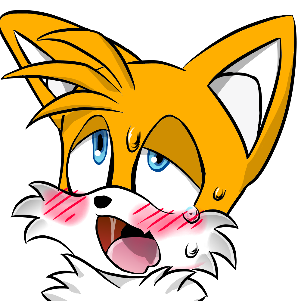 7810 Questionable Artistxelitej Miles Tails Prower 2016 Ahegao Blushing Chest Fluff