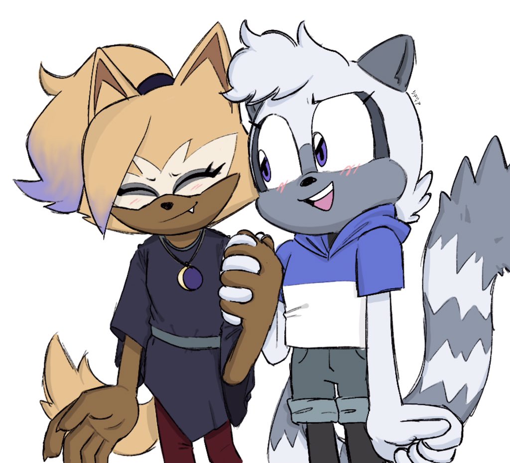 11480 Safe Artistlynaems Tangle The Lemur Whisper The Wolf Alternate Outfit Blushing