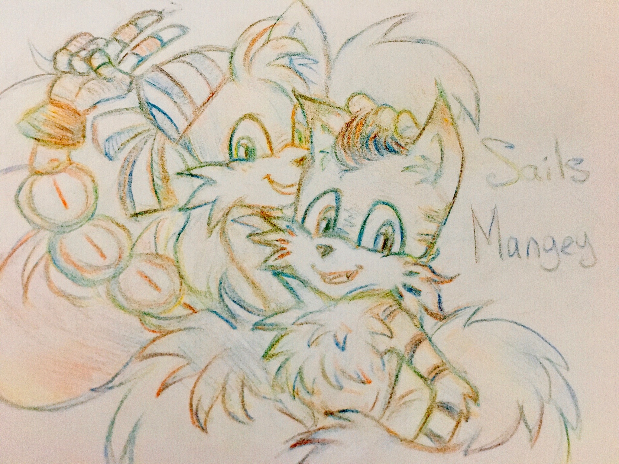 #18423 - safe, artist:walkum, mangey, miles "tails" prower, sails, sonic prime, character name ...