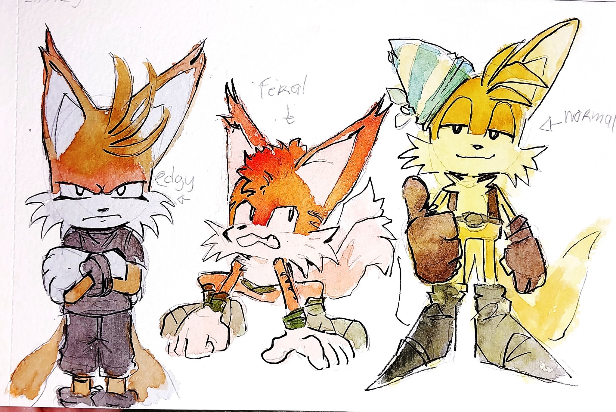 #12805 - safe, artist:studioboner, miles "tails" prower, nine, fox, sonic prime, english text ...