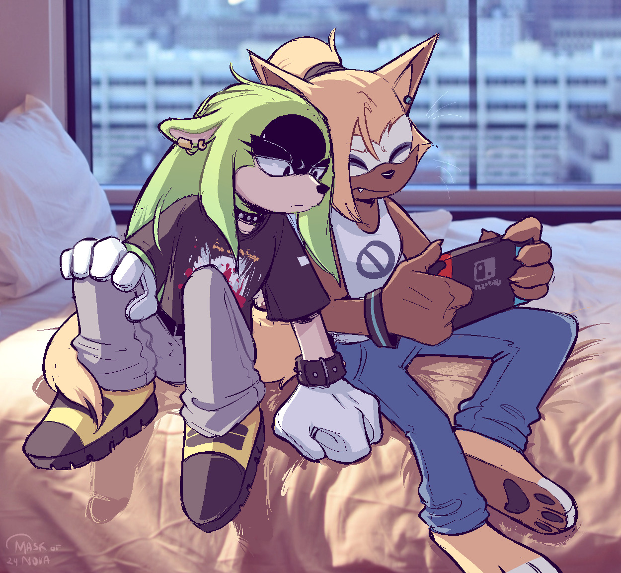 22259 Safe Artistmaskofnova Surge The Tenrec Whisper The Wolf Duo Gaming Holding